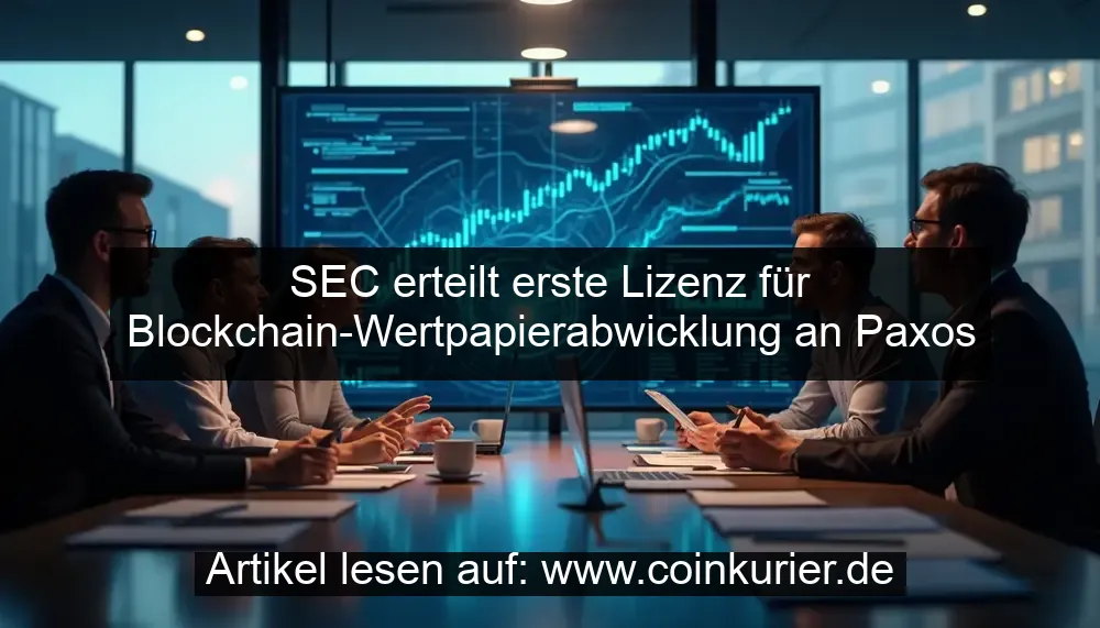 Paxos erhält die erste SEC-Lizenz für Blockchain-Wertpapierabwicklung!